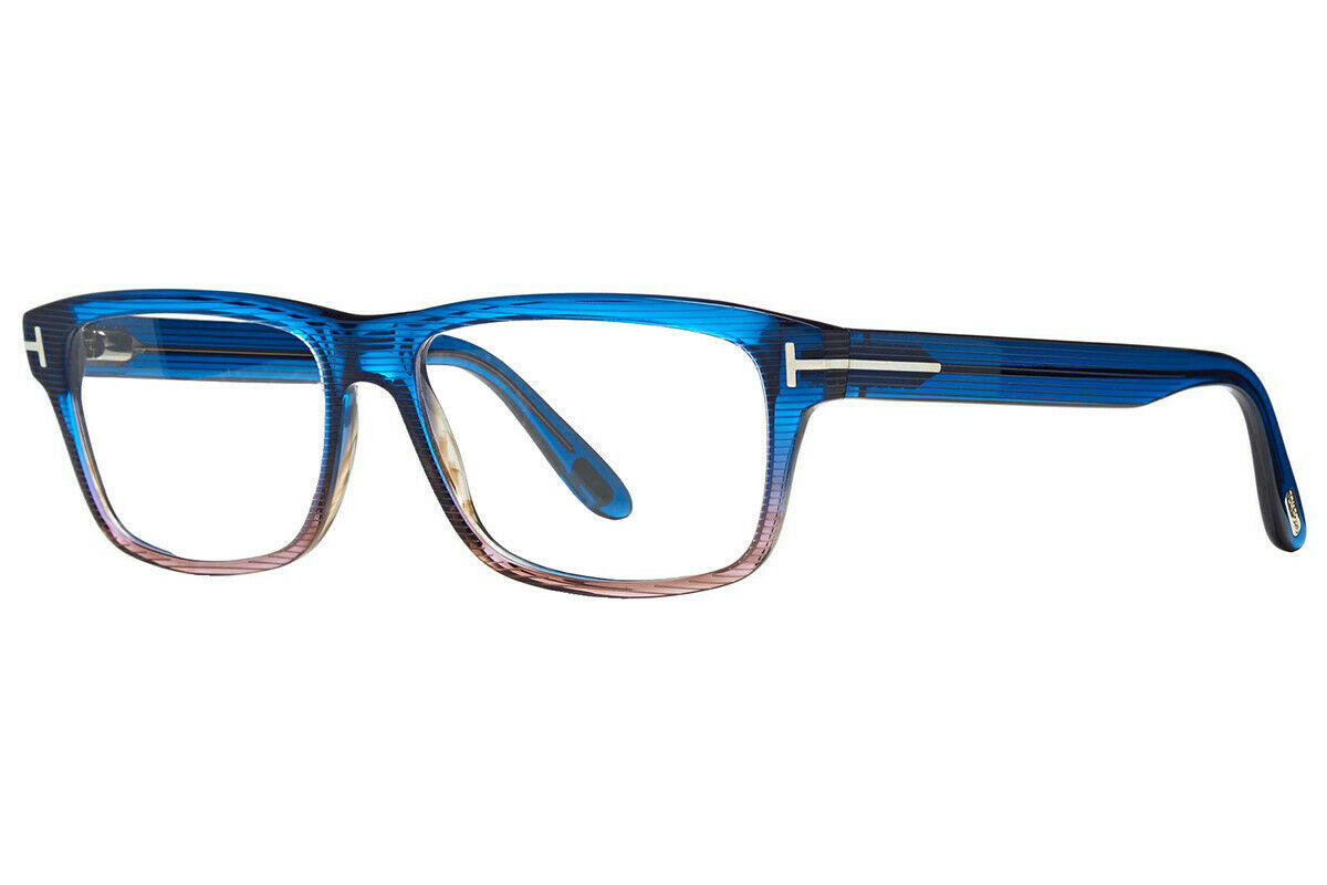 Tom Ford Eyewear Ft5320 092 Blue Eyeglasses Optical Frame 664689626601 Ebay